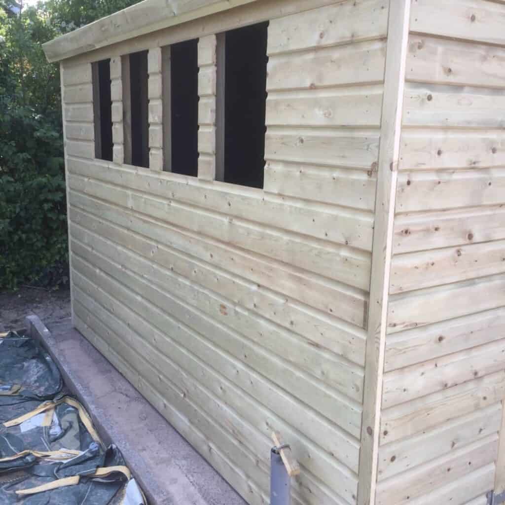10 x 8ft Apex With Breathable Membrane - Midlands Sheds