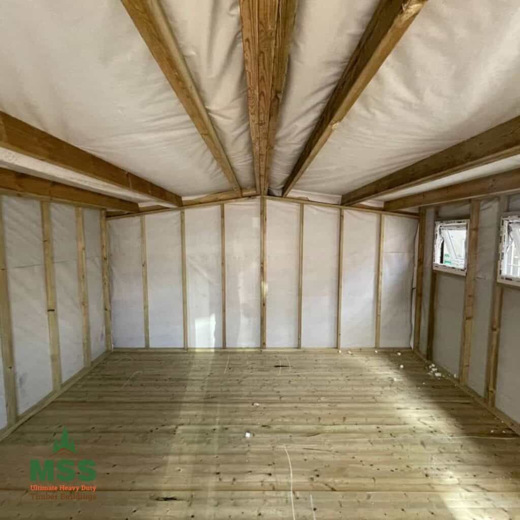 15x15 UPVC Studio Office Building - Midlands Sheds & Summer Houses