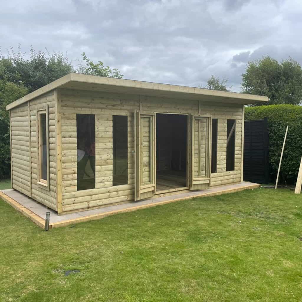 Large Summerhouses UK | Wooden Buildings | Log Cabin Summerhouses