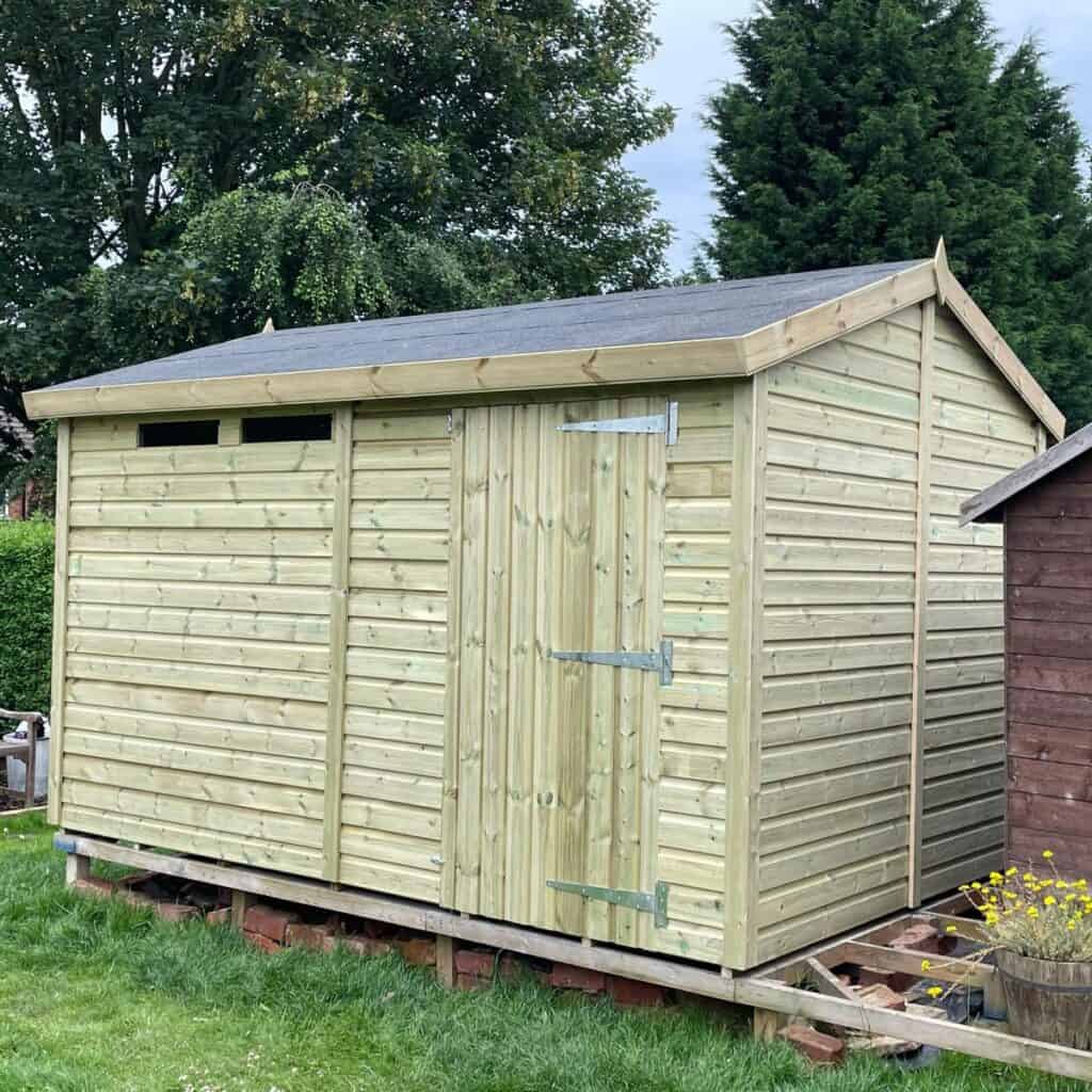 Large Garden Sheds | Cheap Tongue And Groove Storage Sheds UK