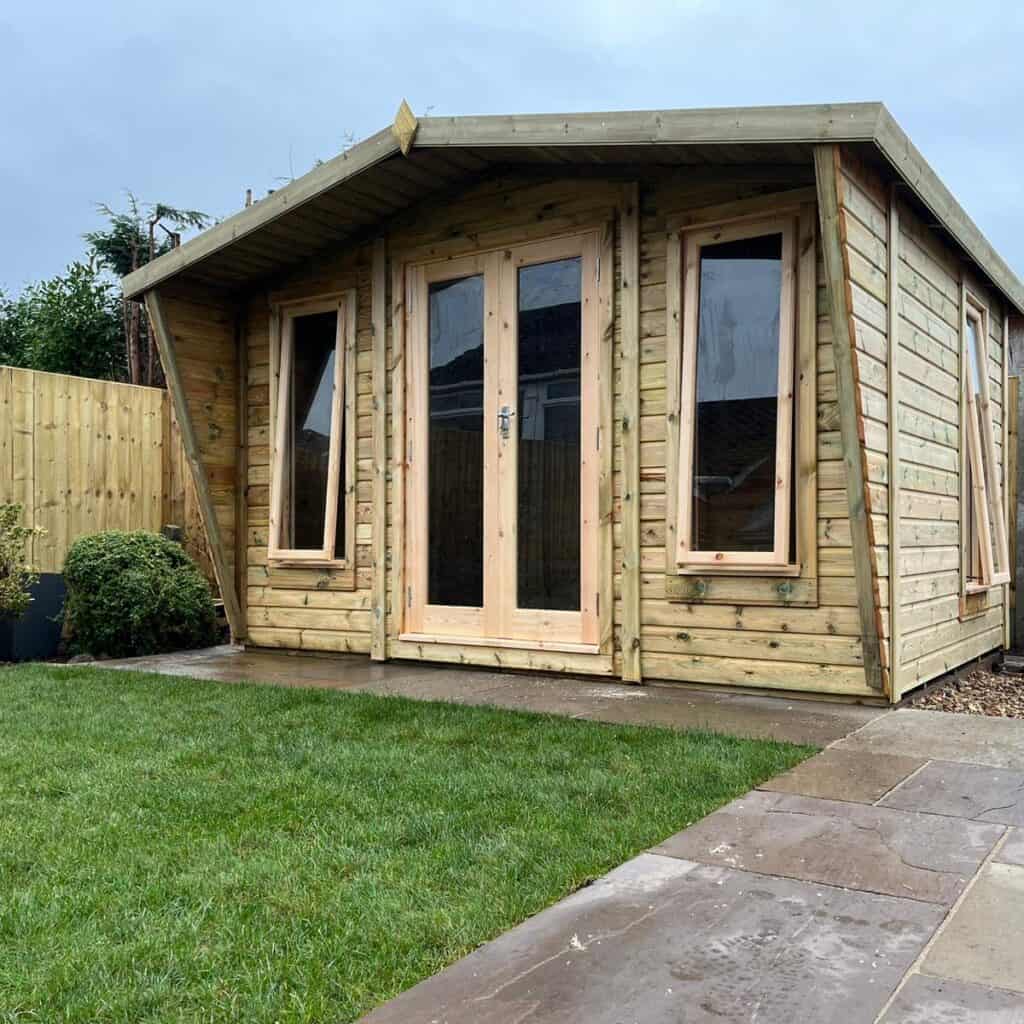 Large Summerhouses UK | Wooden Buildings | Log Cabin Summerhouses